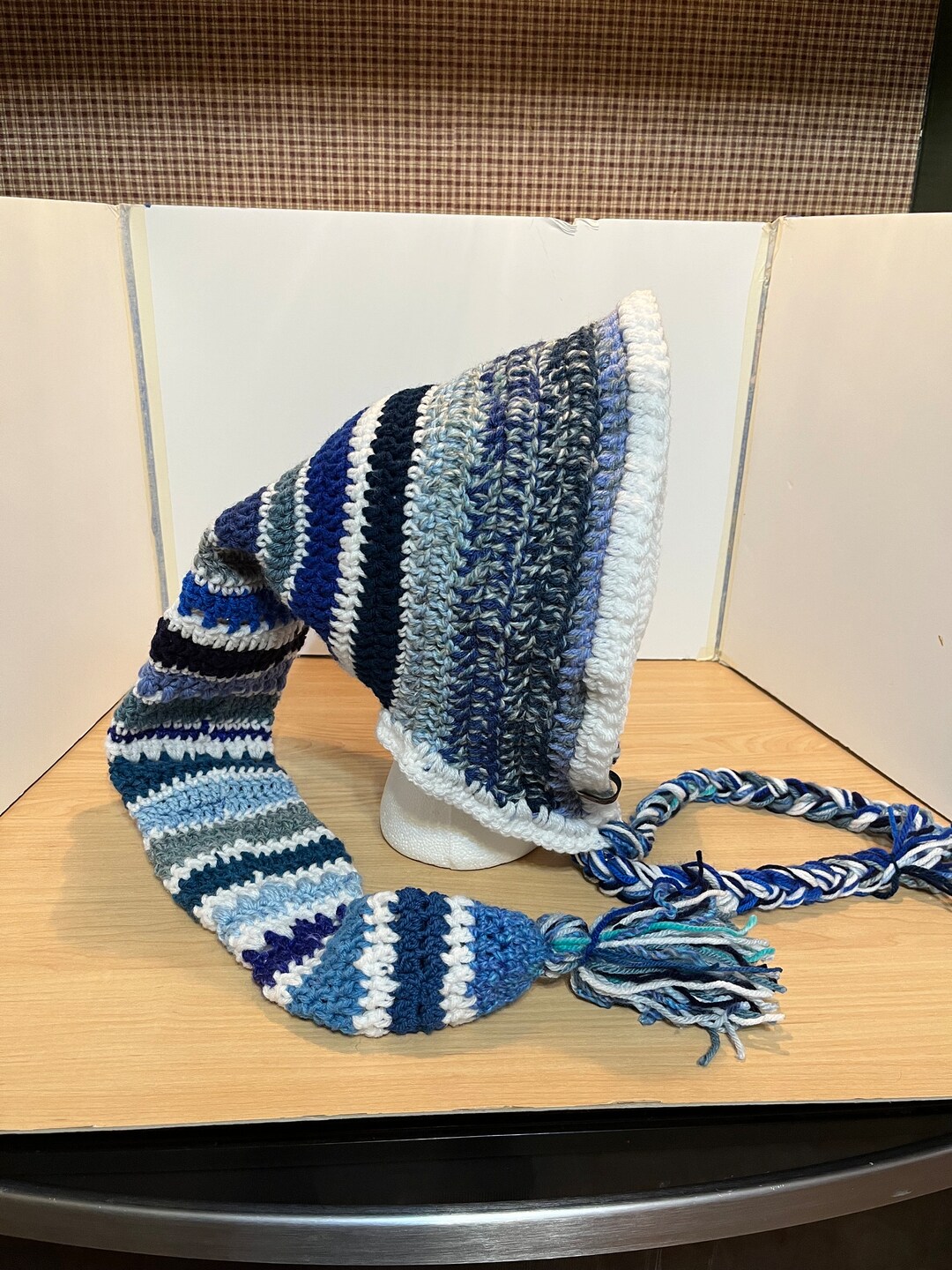 Chunky Pixie Hood, Fae Elf Hood, Long Pointed Stockinette Hood, Many ...