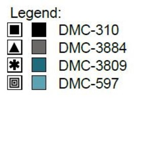 PDF PATTERN: Be Grateful Cross Stitch - Etsy