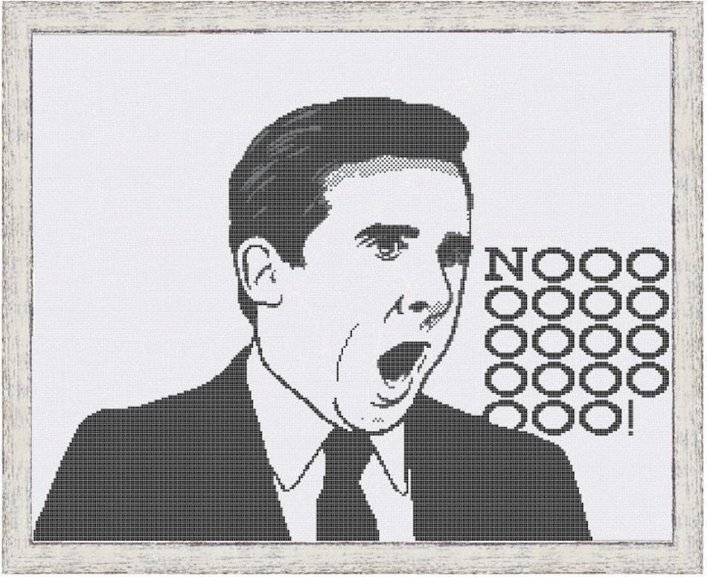 PDF PATTERN: the Office Michael Scott Noo - Etsy