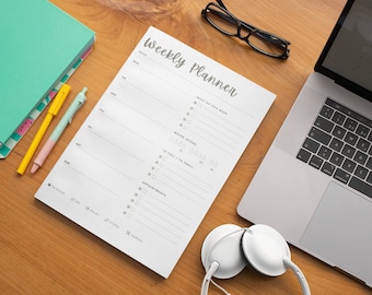 Weekly Planner Instant Download to Do List Printable Weekly - Etsy