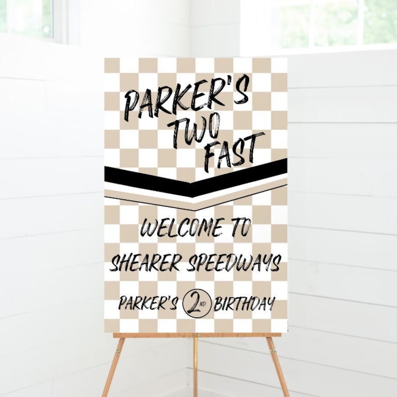 Two Fast Sign - Etsy