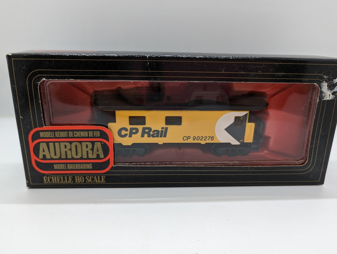Vintage Aurora HO CP Rail Caboose in Box - Etsy