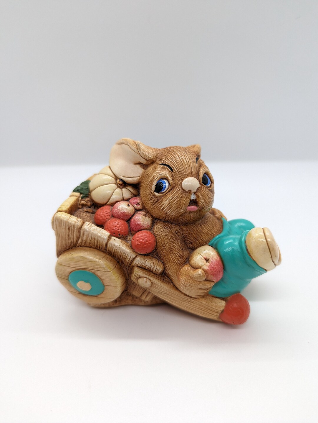 Vintage Pendelfin Hand Painted Stonecraft Rabbit / Bunny Figurine ...