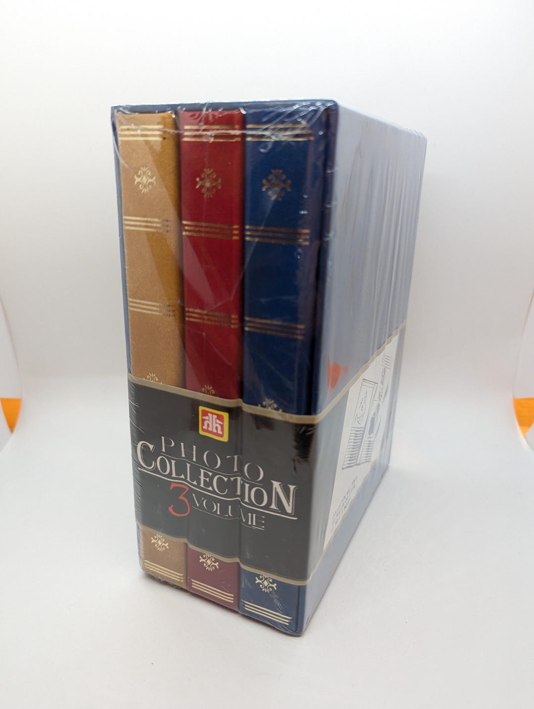 Vintage Three Volume Photo Book Albums - Holds 156 Photos New - Etsy