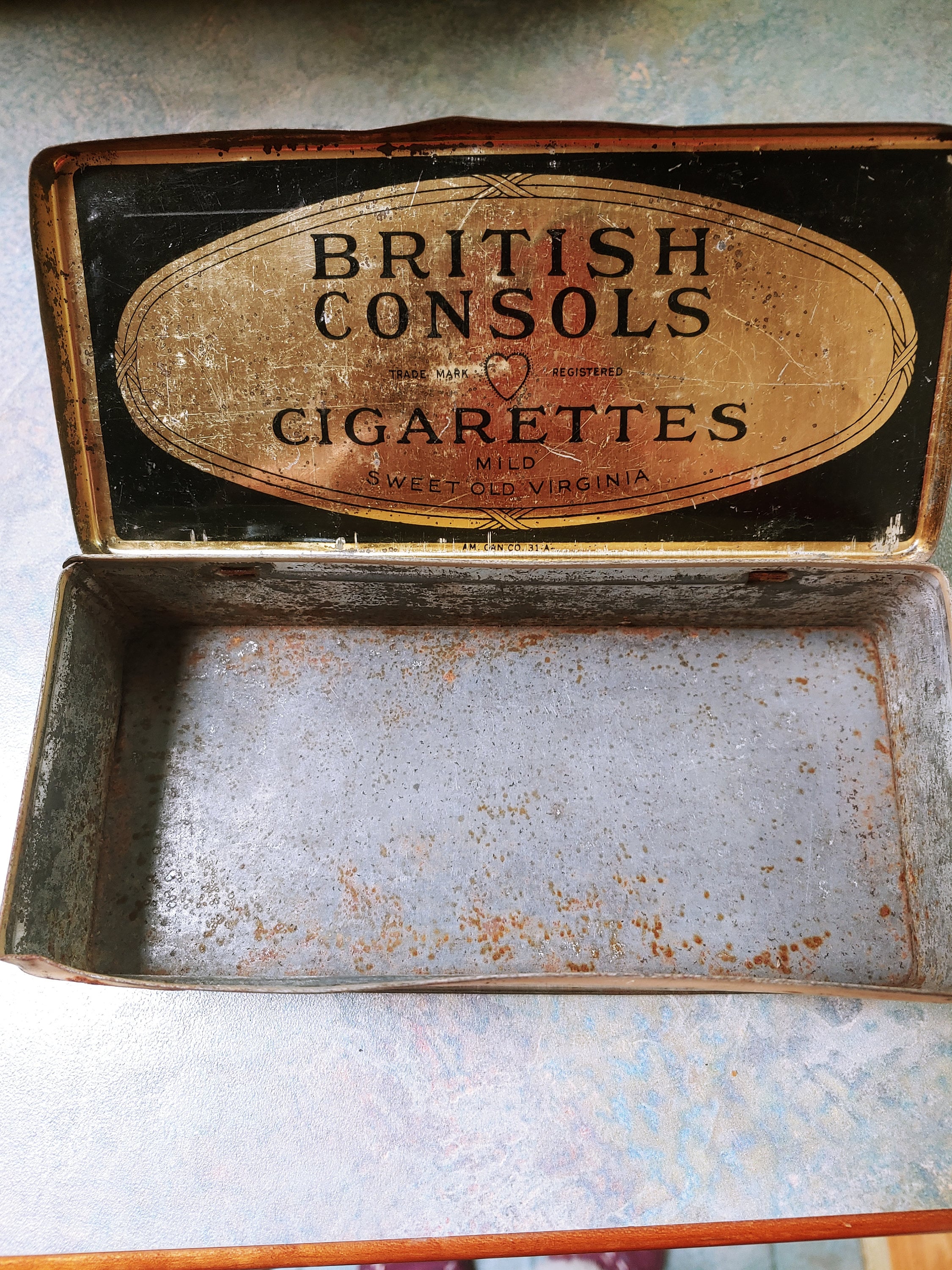 Mid Century MacDonald's British Consols 50 Cigarette Tin | Etsy