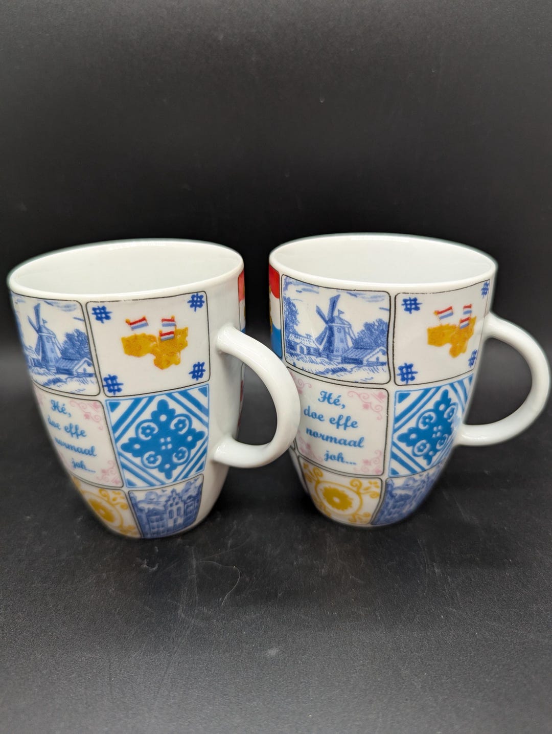 Set of 2 Dutch Espresso Cups - Etsy