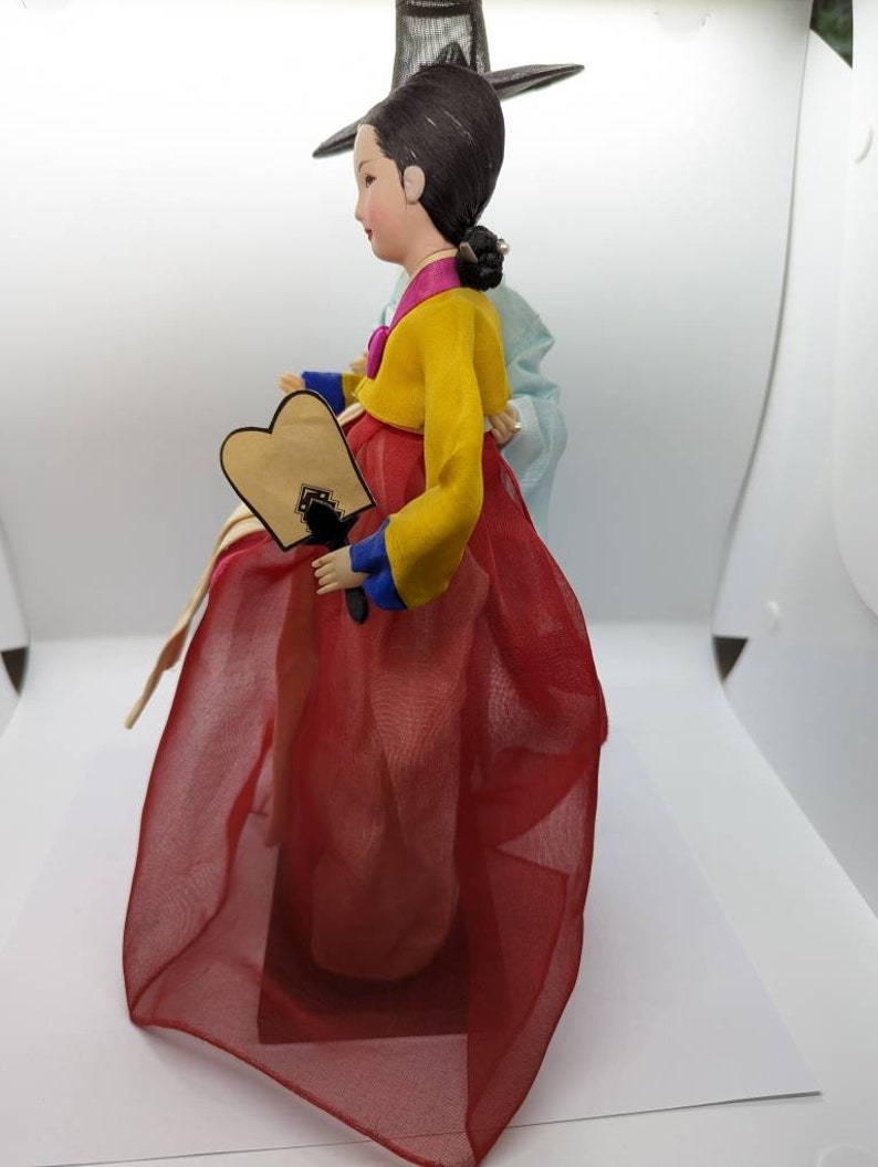 Korean Wedding Dolls Ceremonial Korean Dolls Korean - Etsy