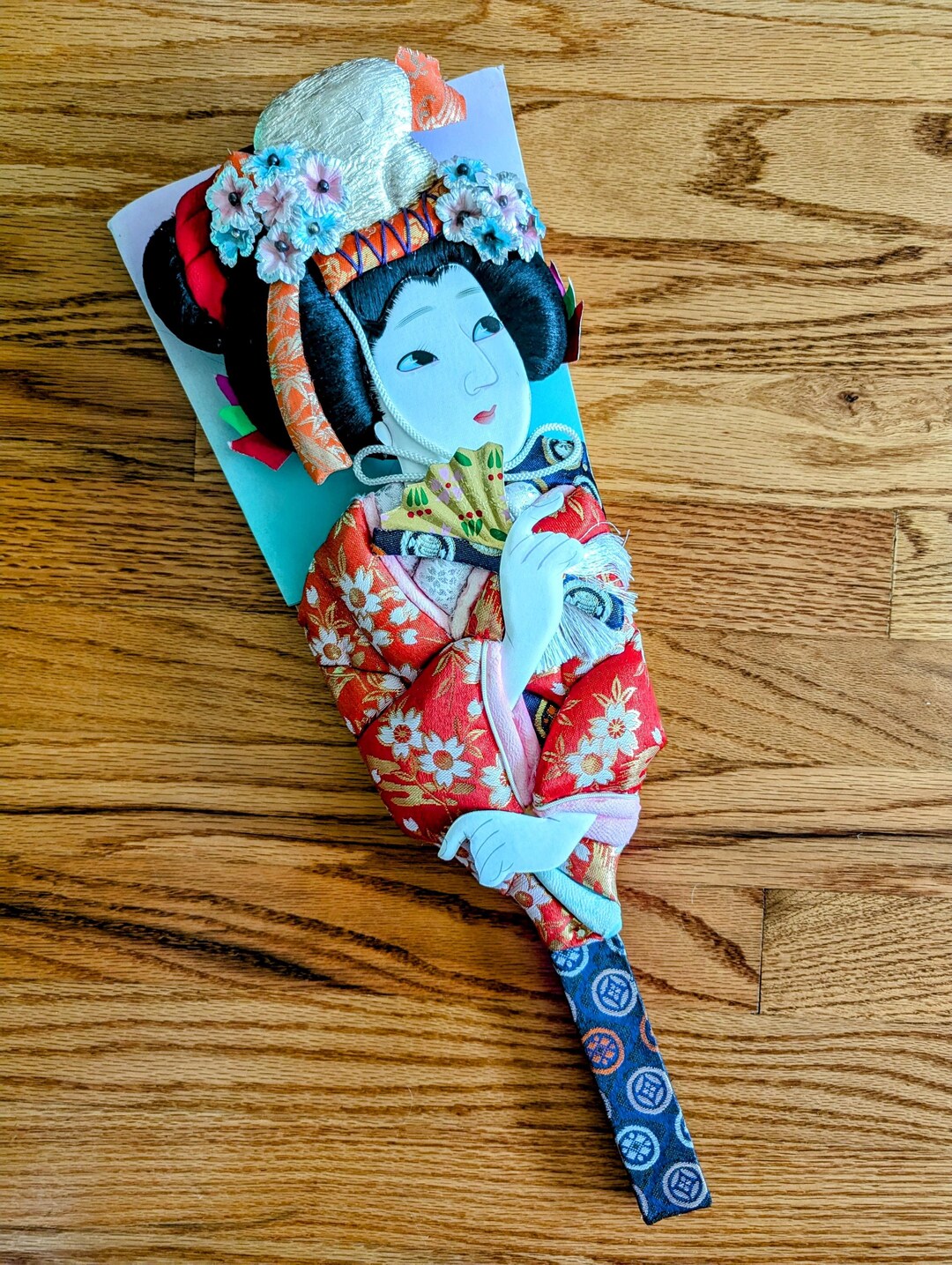 Traditional Japanese "hagoita" Geisha Paddle - Etsy