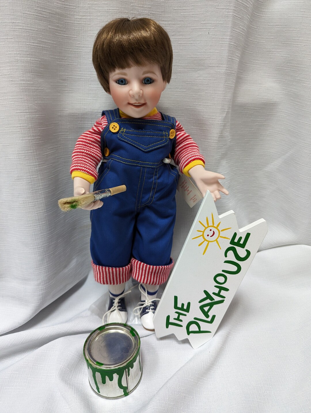Knowles Ashton Drake Ryan Porcelain Doll - Cindy's Playhouse Pals - Etsy