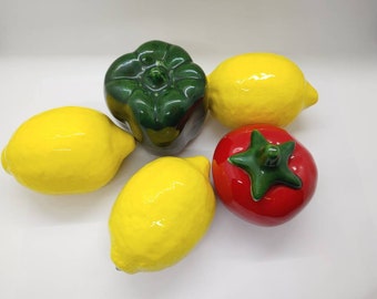 Ceramic Fruit | Etsy