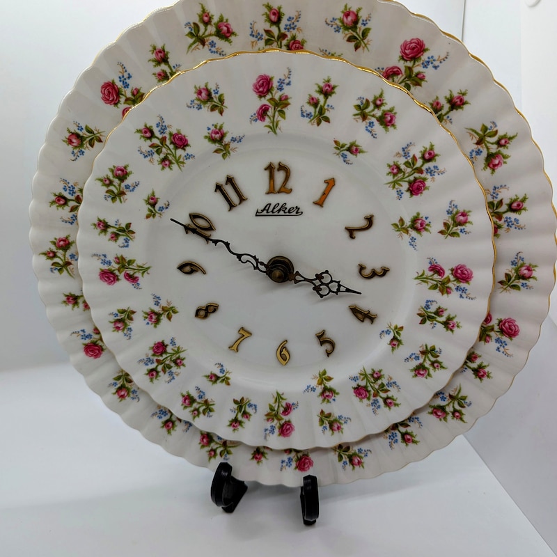China Plate Clock - Etsy