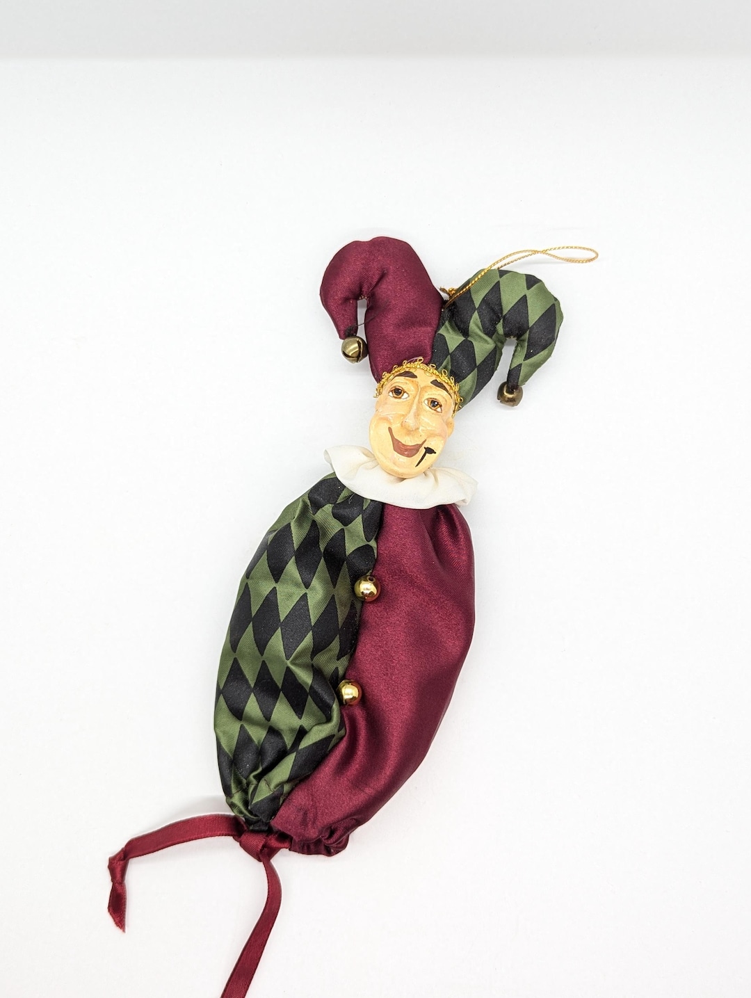 Fancy Jester Ornament With Treat Pocket - Etsy