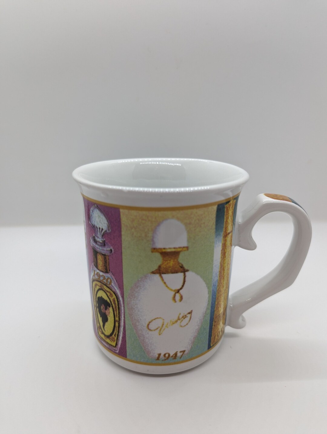Vintage Avon Commemorative Mug, Perfume Bottles, 1914 to 1964, Avon ...