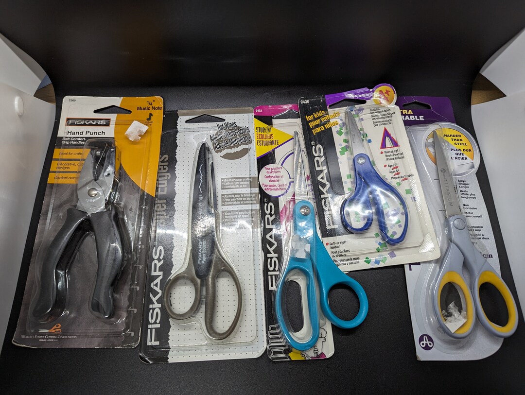 Fiskar and Acme Scrapbooking and Craft Scissors and Tools - Choose ...
