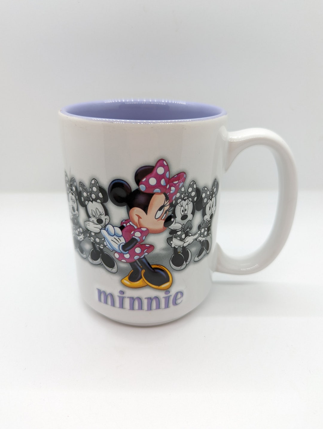 Minnie Mouse Raised Relief Coffee Mug - Etsy