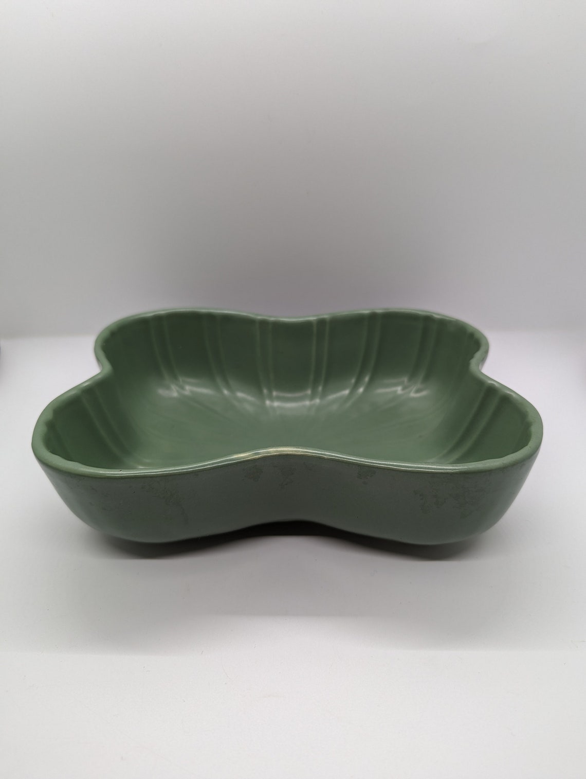 Green Regal Hull Pottery Dish / Planter 317 - Made in USA - Etsy