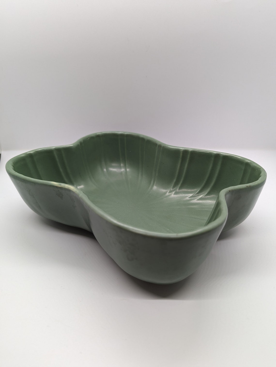 Green Regal Hull Pottery Dish / Planter 317 - Made in USA - Etsy