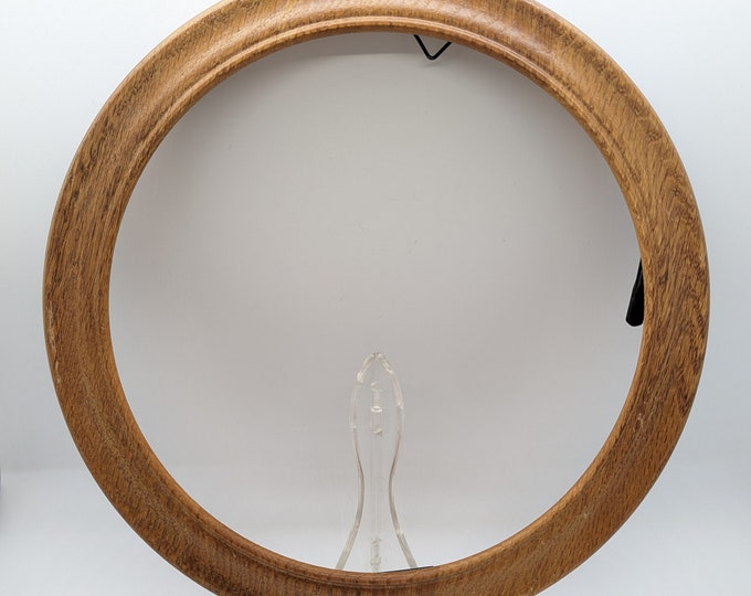 Van Hygan and Smythe Wood Plate Frame for 8.5" Plates - Medium Oak - Etsy