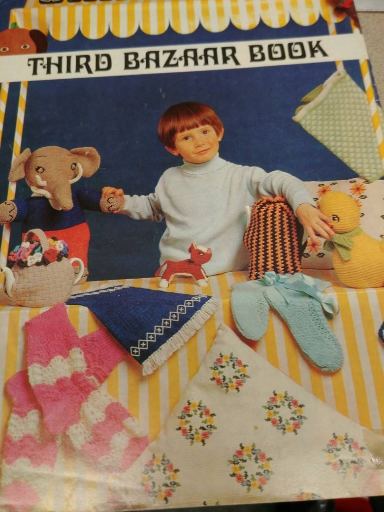 Vintage Patons Third Bazaar Book 156 - Etsy