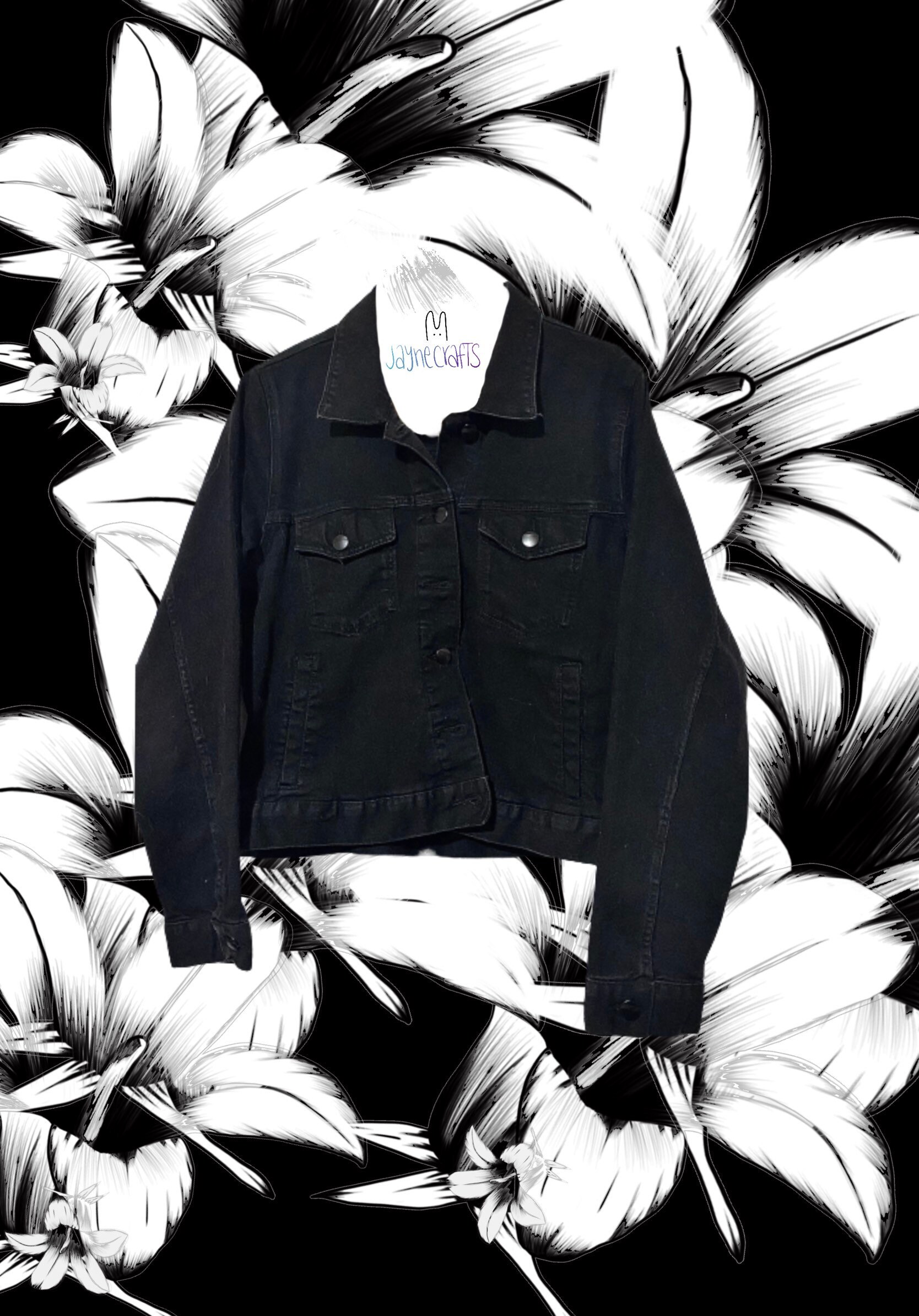 Anatomically Correct Heart Denim Jacket - Etsy