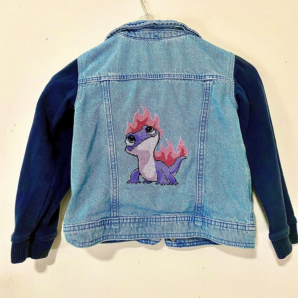 Frozen Denim Jacket - Etsy