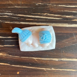 Sleeping Baby Soap Bars, Pink or Blue Soap, Party Favors Soap, Sleeping ...