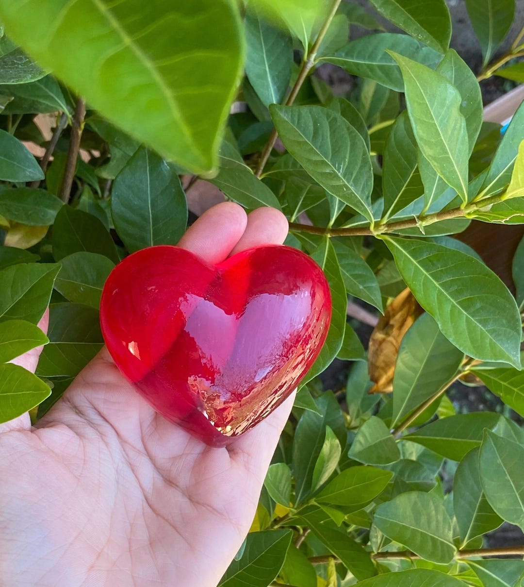 Heart Shaped Soap, Valentine’s Day Soap, Red Heart Soap, Bridal Shower ...