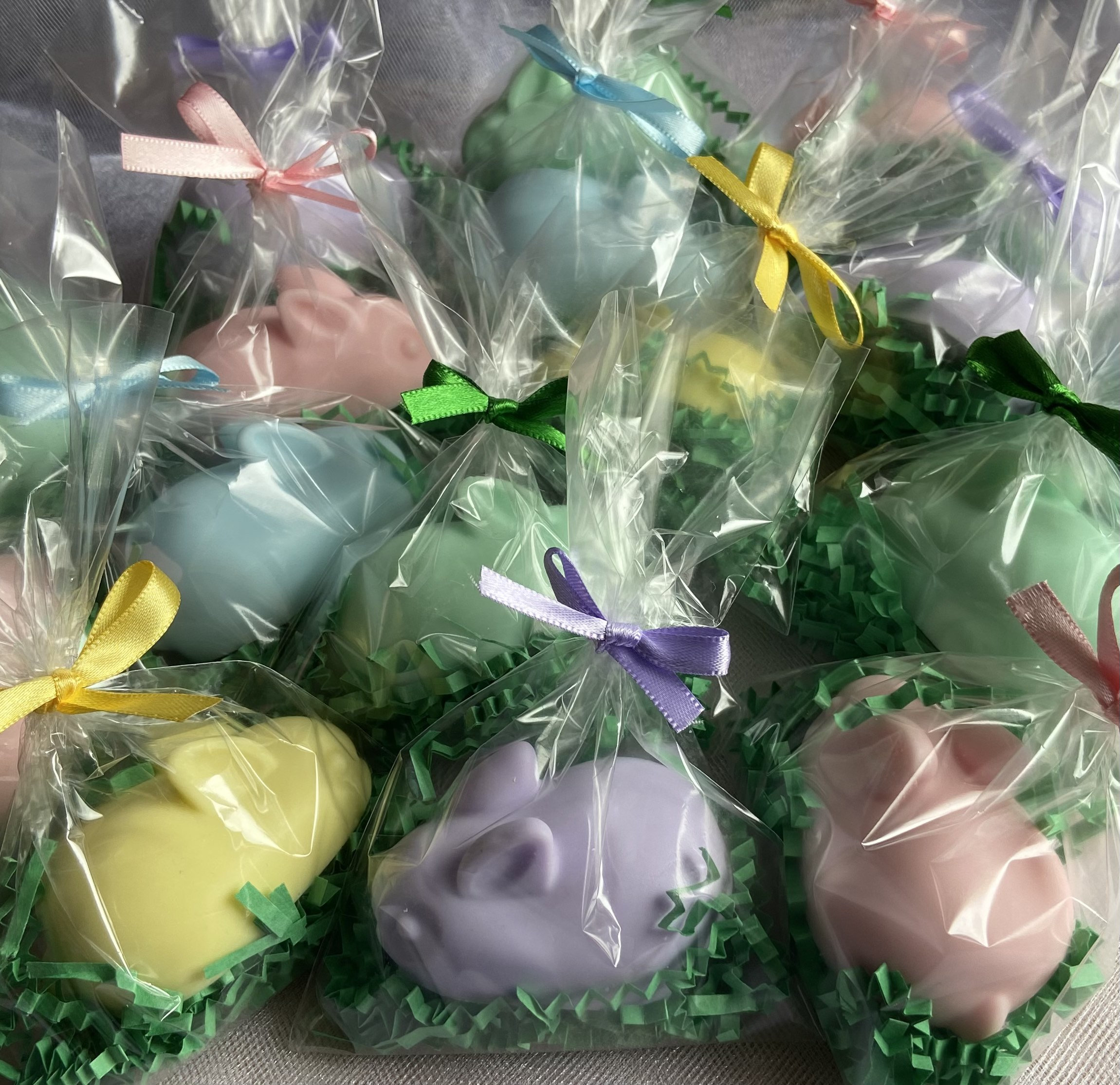 Set of 10 Easter Soap Favors, Easter Bunny Soap, Bunny Soap, Party ...