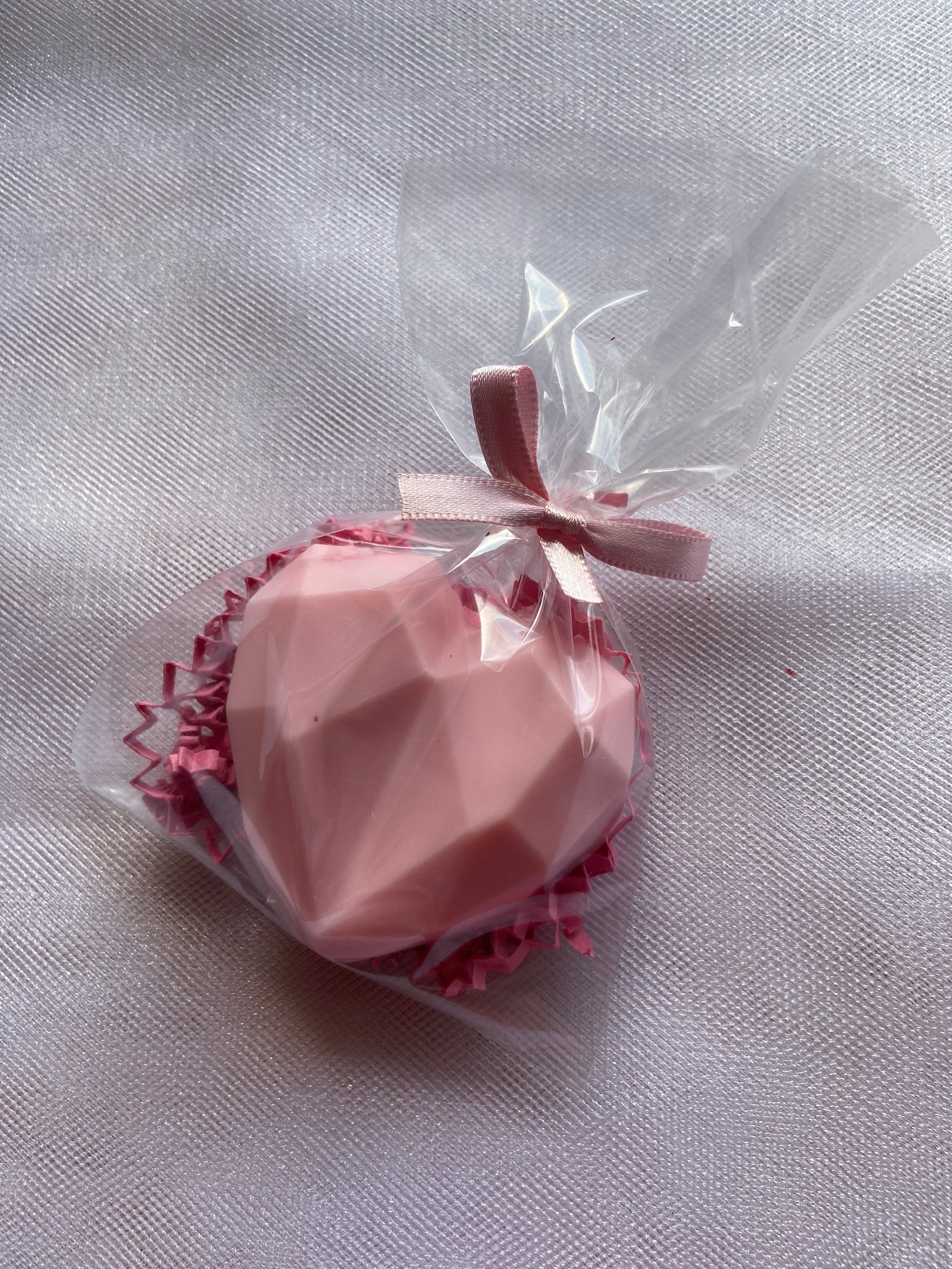 Heart Soap, Heart Shaped Soap Favor, Valentine Gift, Personalized ...