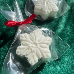 Mini Snowflake Soap Favors, Christmas Soap Favors, Stocking Stuffers ...