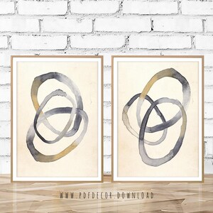 Modern Wall Art ,set of 2 Prints, Set of 2 Wall Art , Set of 2, Wall ...