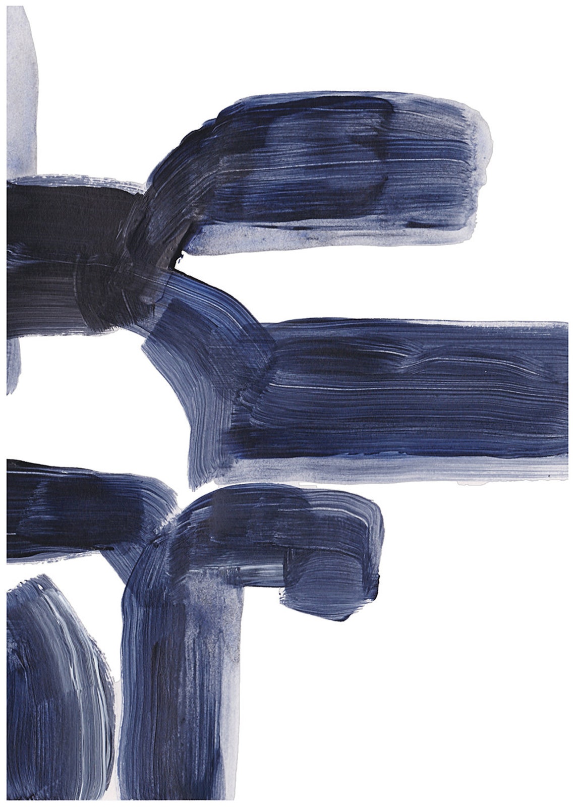 Set of 2 Blue Prints Set of 2 Prints Set of 2 Wall Art Blue | Etsy