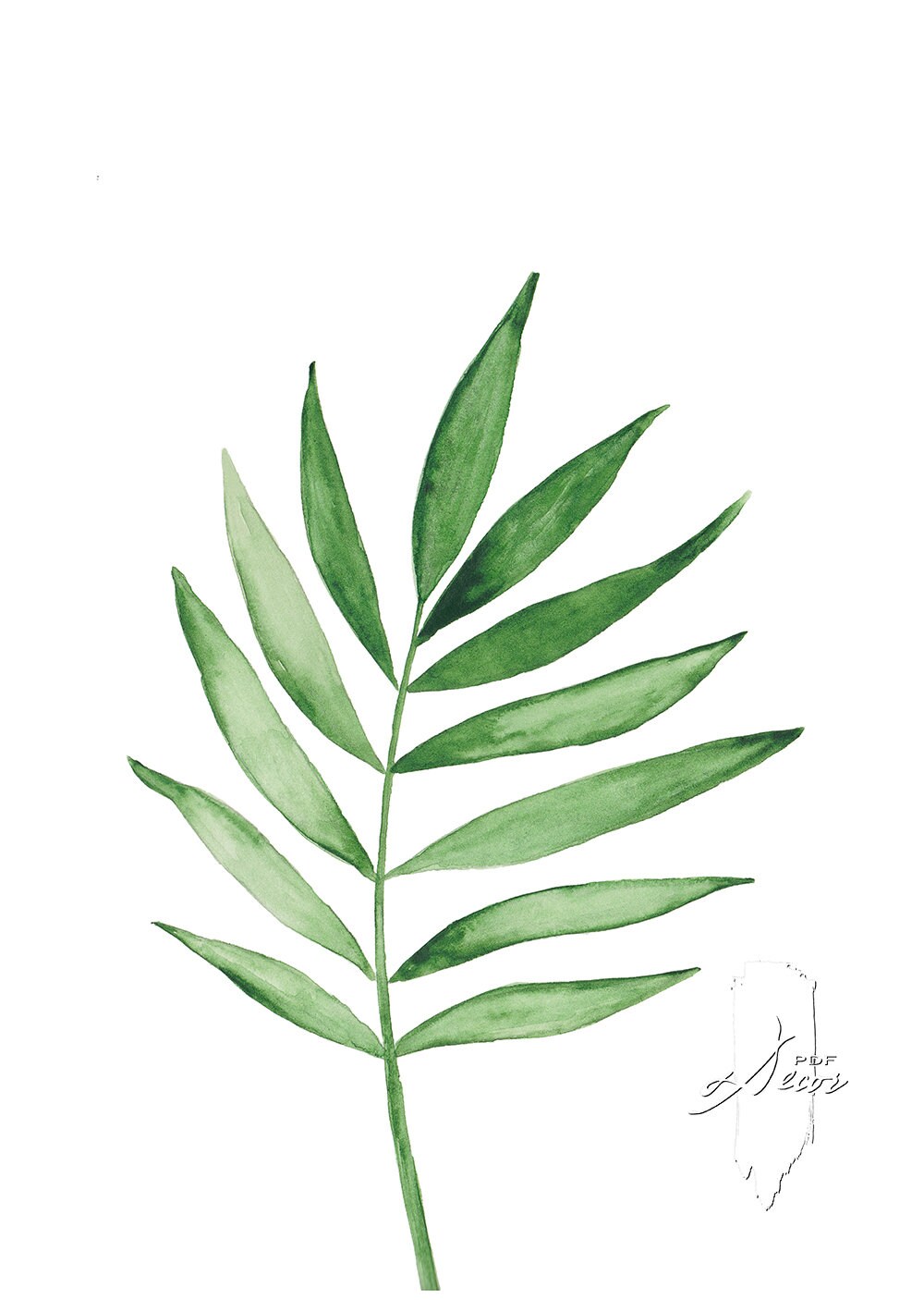 Set of 6 Leaves Prints Set of 6 Prints Set of 6 Tropical - Etsy