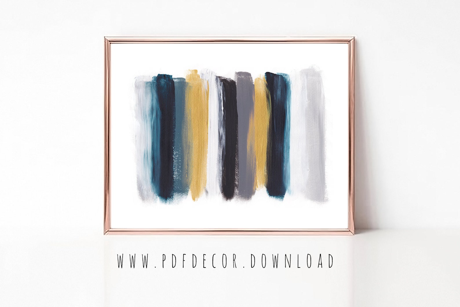 Abstract Print Abstract Printable Brushstroke Print Home | Etsy