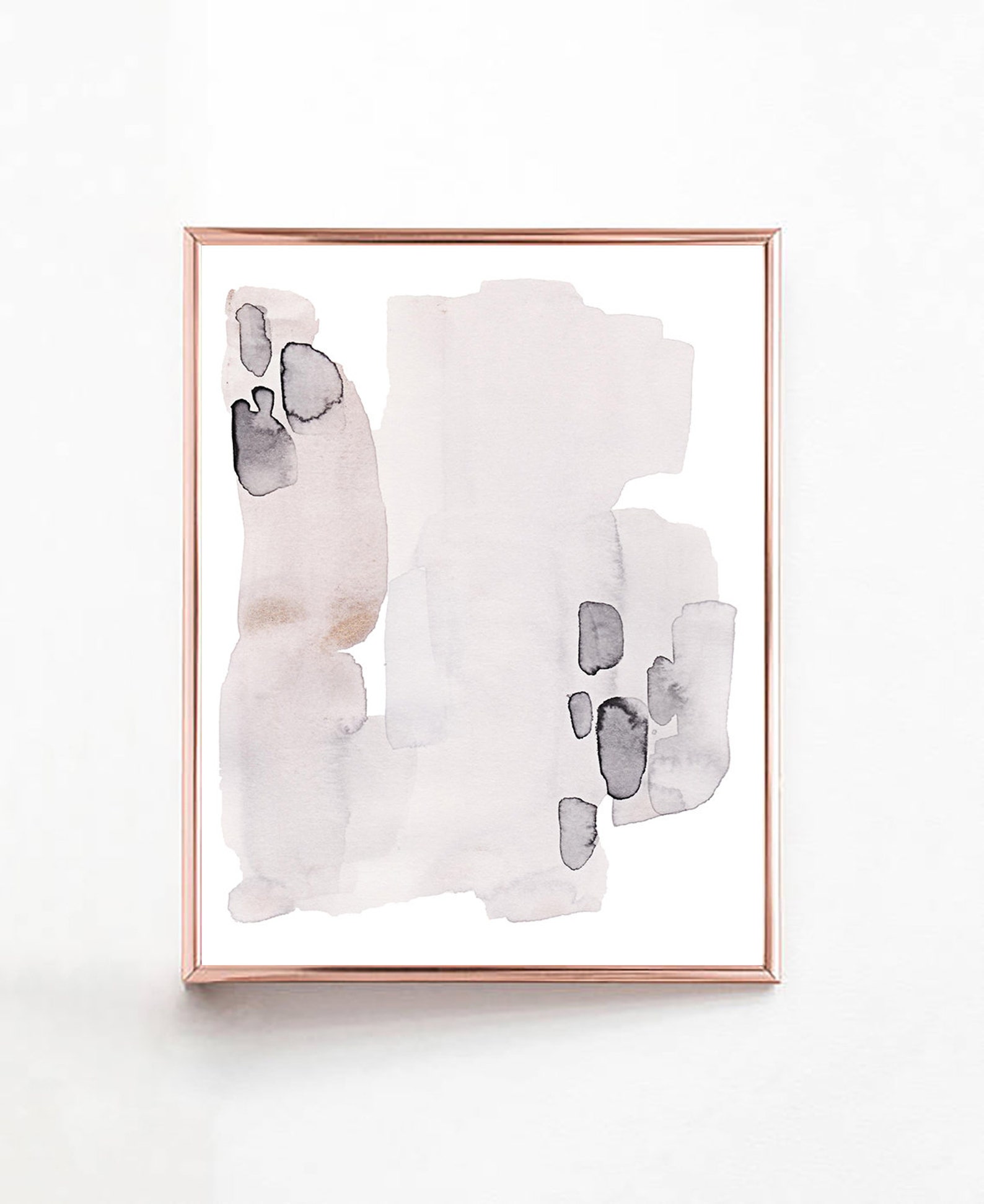 Pastel Print Pastel Wall Art Contemporary Art Abstract - Etsy