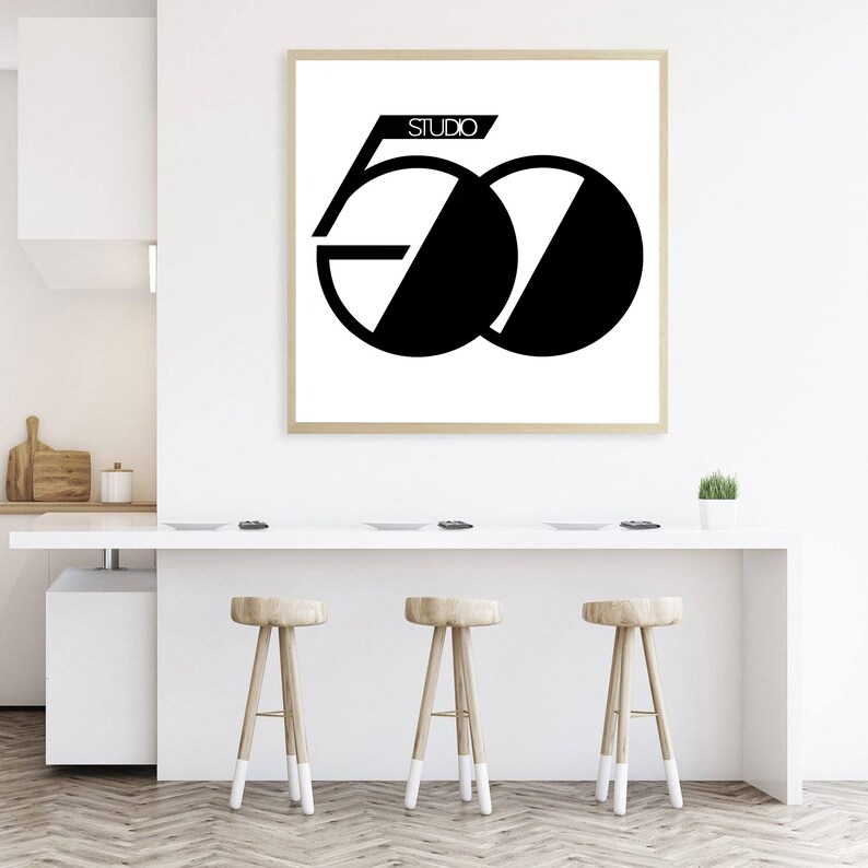 Studio 50 Art Print 50th Birthday Gift Art Prints Fashion - Etsy