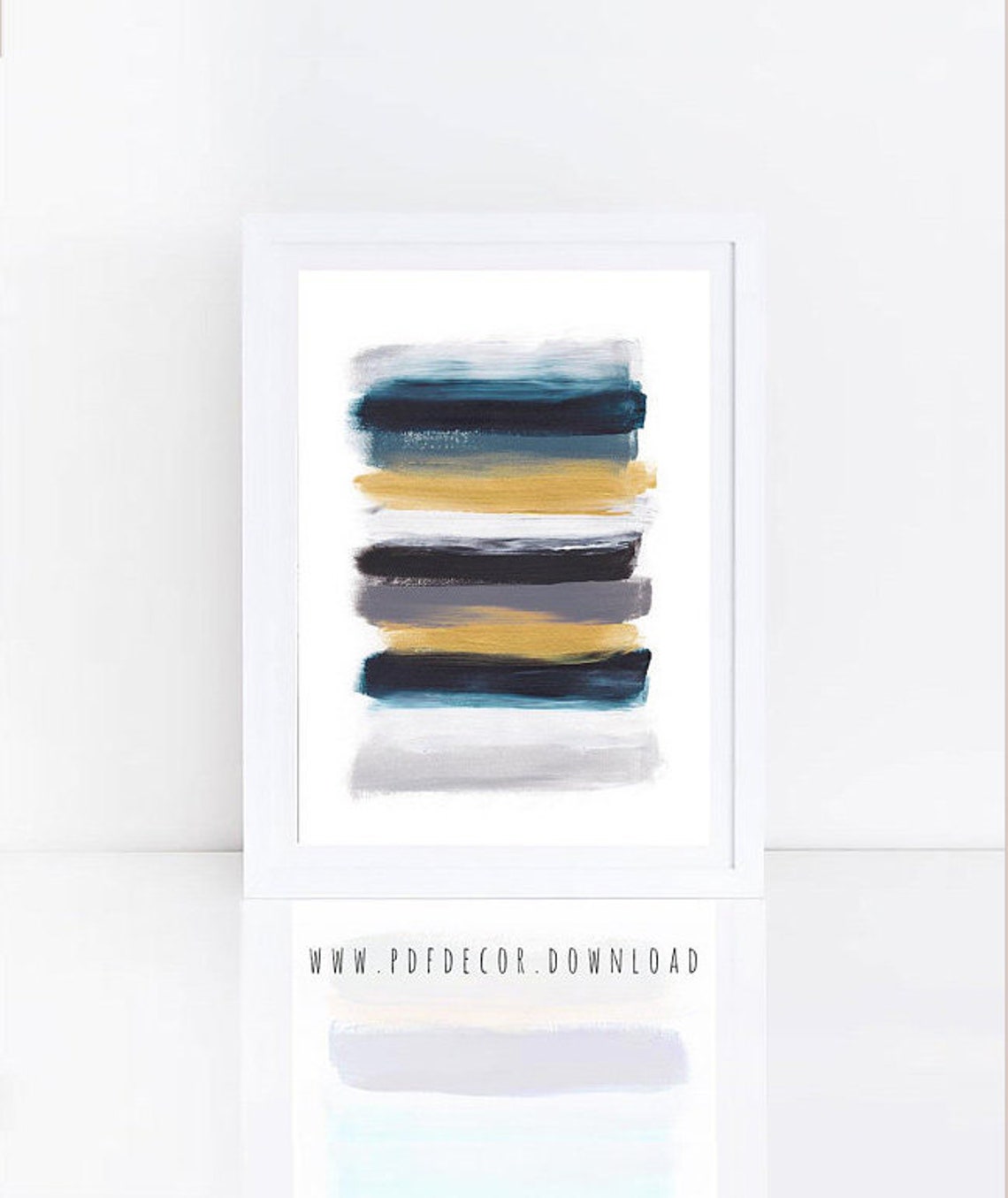 Abstract Print Abstract Printable Brushstroke Print Home | Etsy