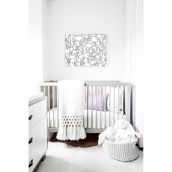 Abstract Bunny - Etsy