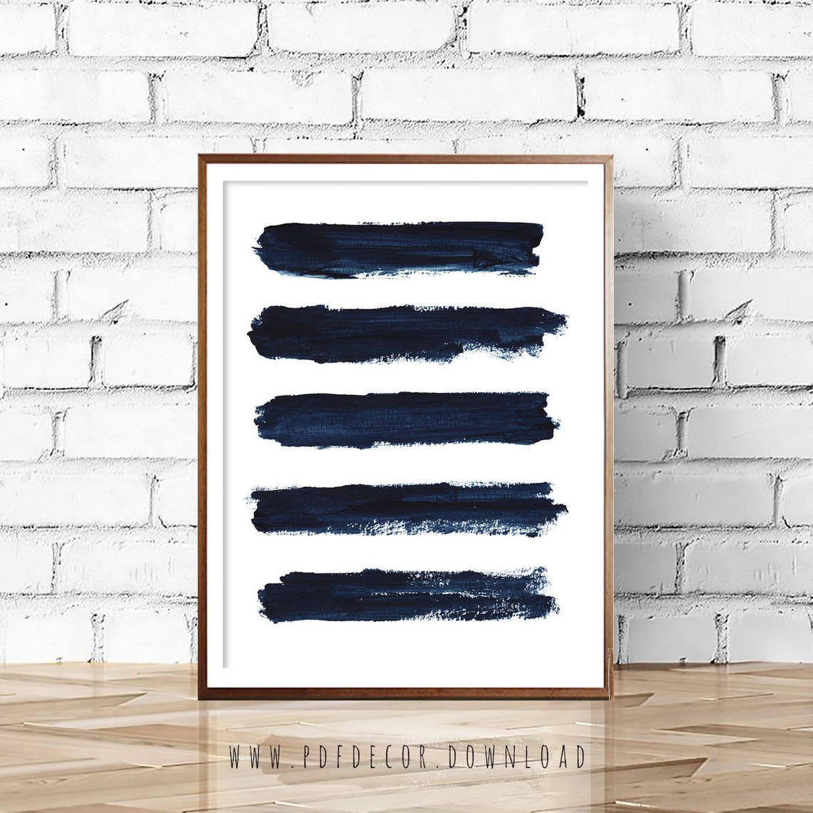 Indigo Blue Wall Art Indigo Art Printable Blue Abstract Art | Etsy