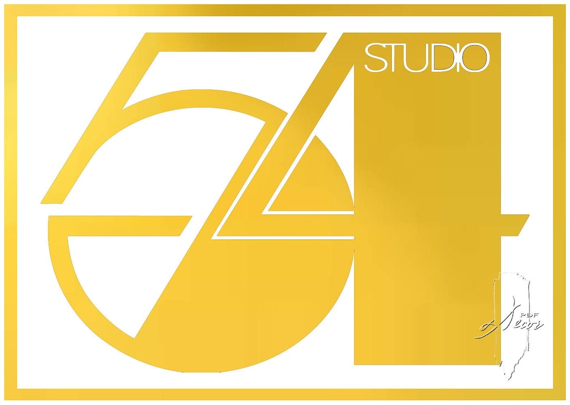 Studio 54 Print Black White Poster Art Prints Fashion - Etsy