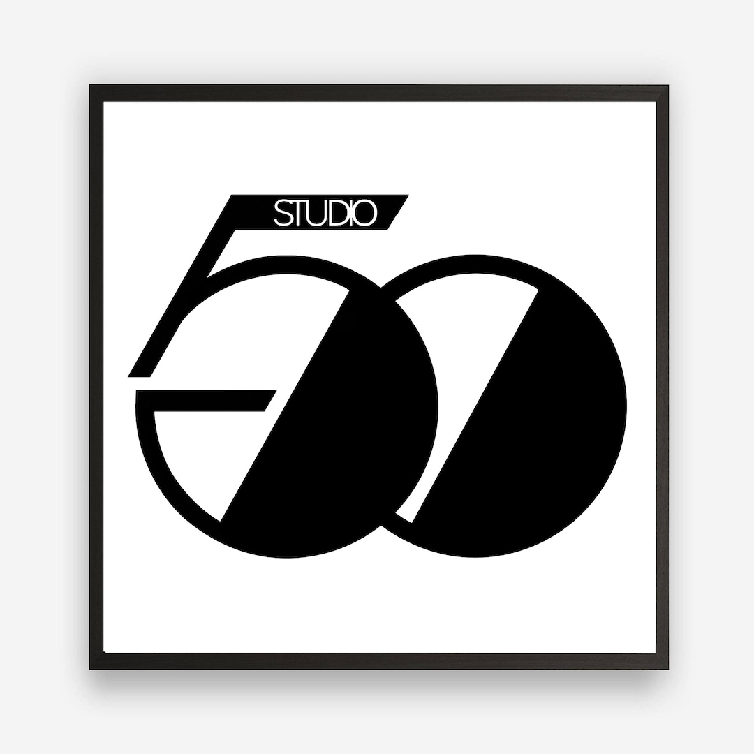 Studio 50 Art Print, 50th Birthday Gift, Art Prints, Fashion Print ...