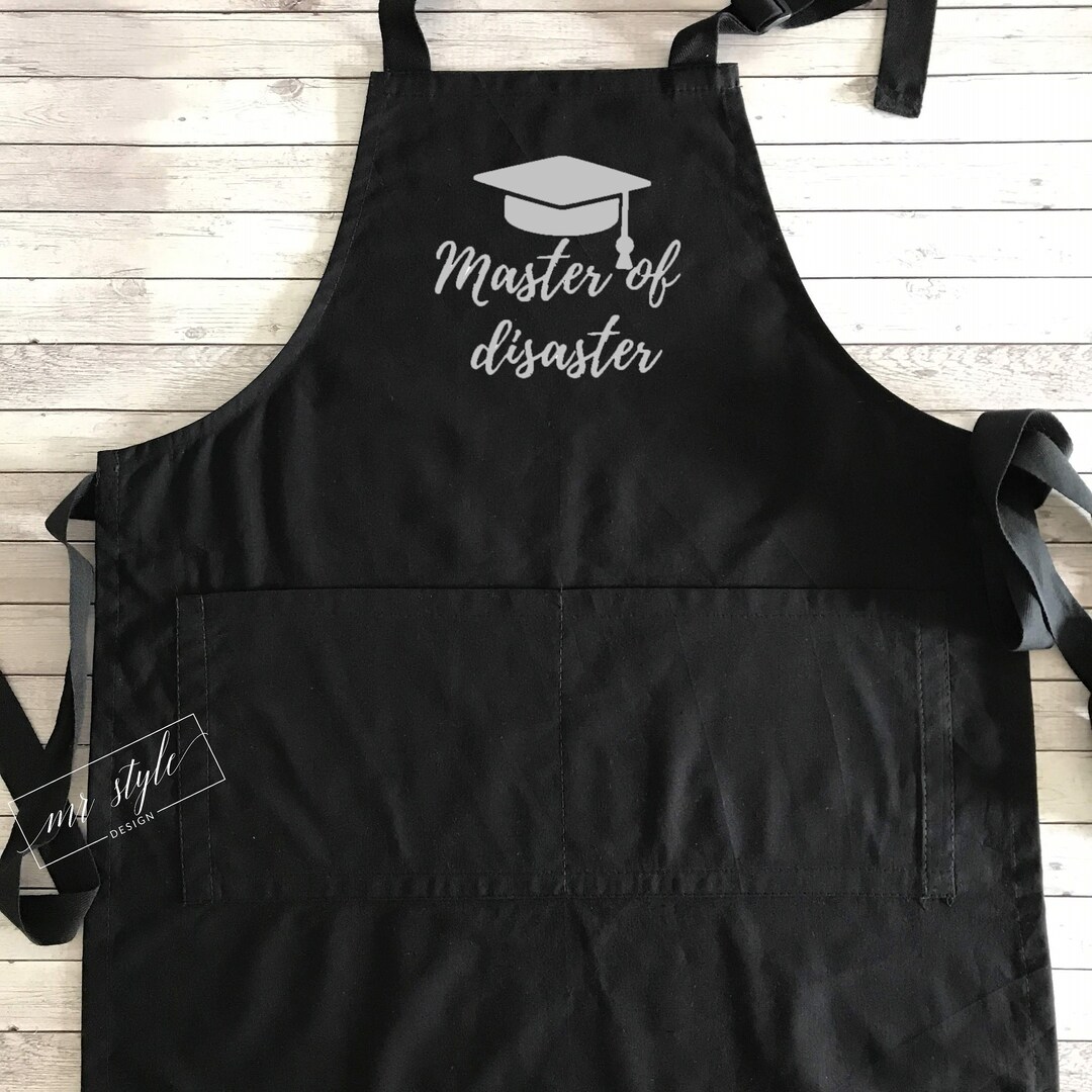 Master of Disaster Apron, Funny Apron, Perfect Gift for Child Him or ...