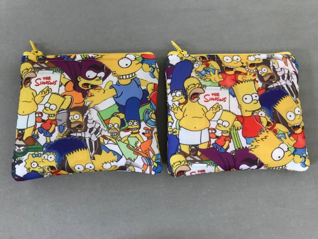 Simpsons Themed Coin Purse Handmade - Etsy