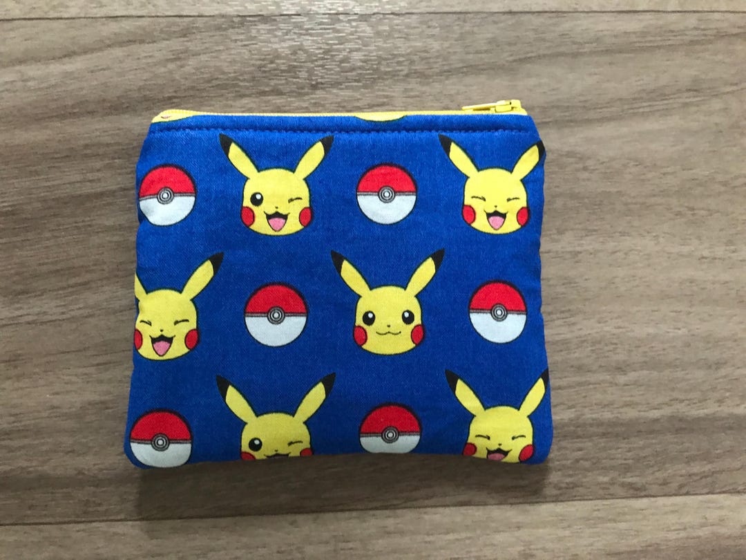 Pokémon and Friends Themed Coin Purse Handmade - Etsy