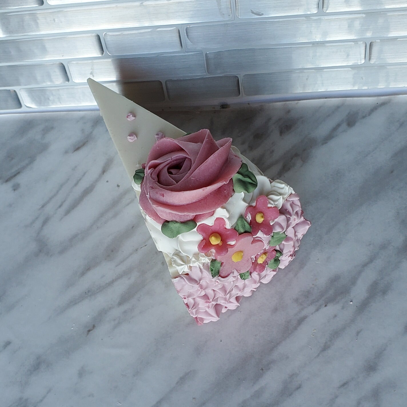 Soap Cake Slice - Handmade Soap, Gift for Her, Birthday Party Favors ...