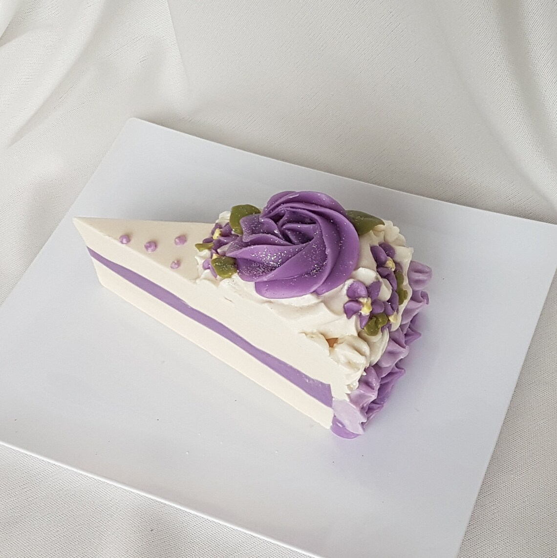 Soap Cake Slice Handmade Soap Gift for Her Birthday Party - Etsy Canada