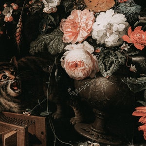 Dark Cottagecore Decor Oil Paintings Gallery Set | Moody Vintage Art ...