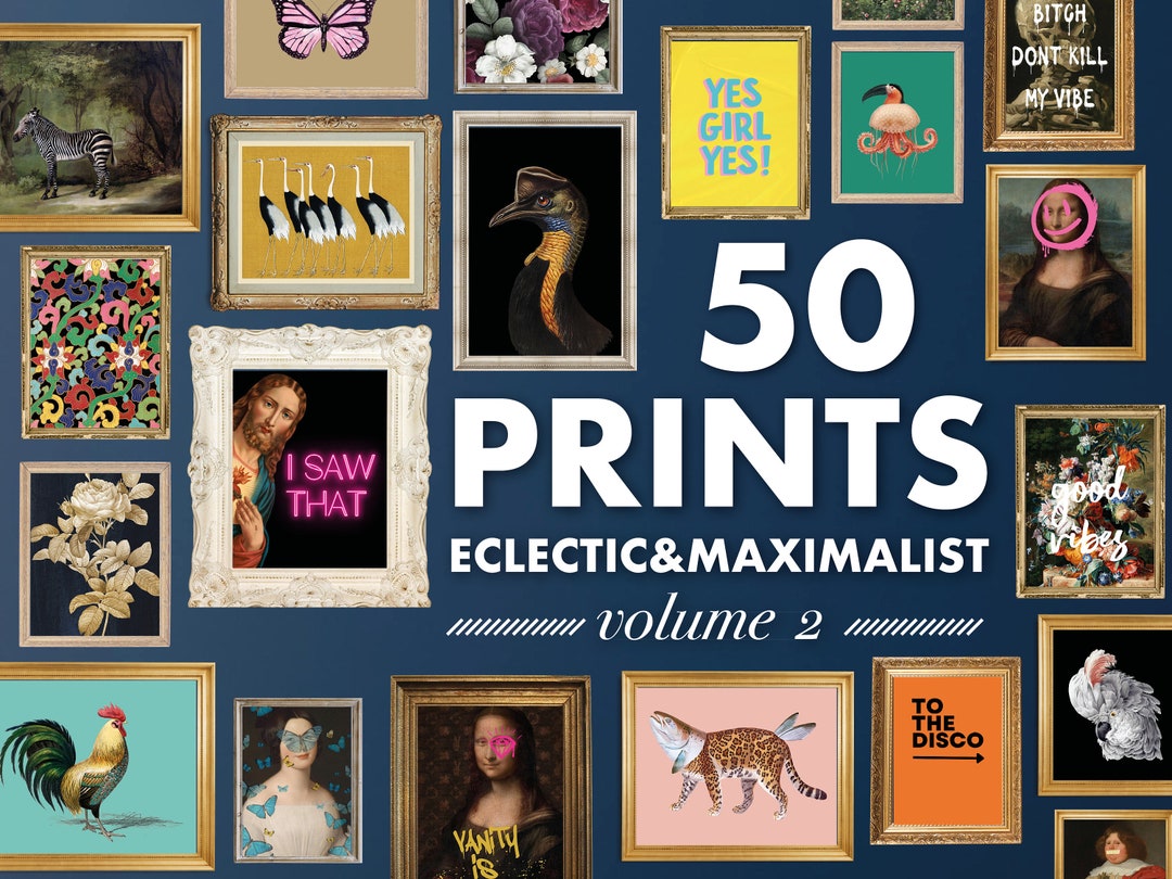 Eclectic Gallery Altered Art Gallery Wall Set, MEGA BUNDLE Vol. 2 ...