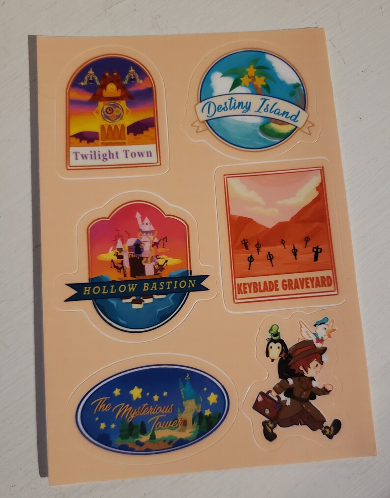KH Guidebook Sticker Sheet - Etsy