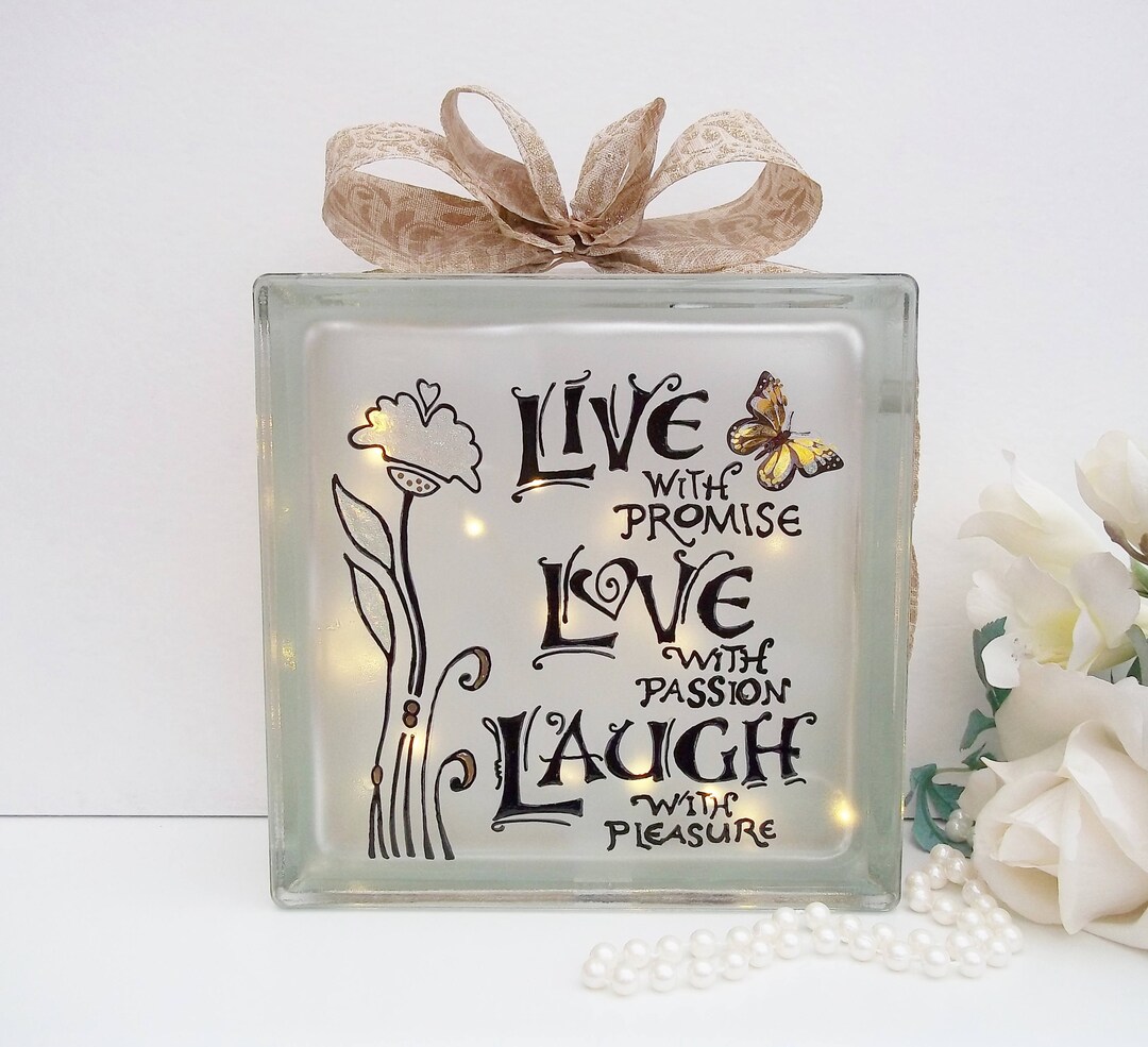 Inspirational Words Gift, Motivational Gift, Mindfulness Gift, Hand ...